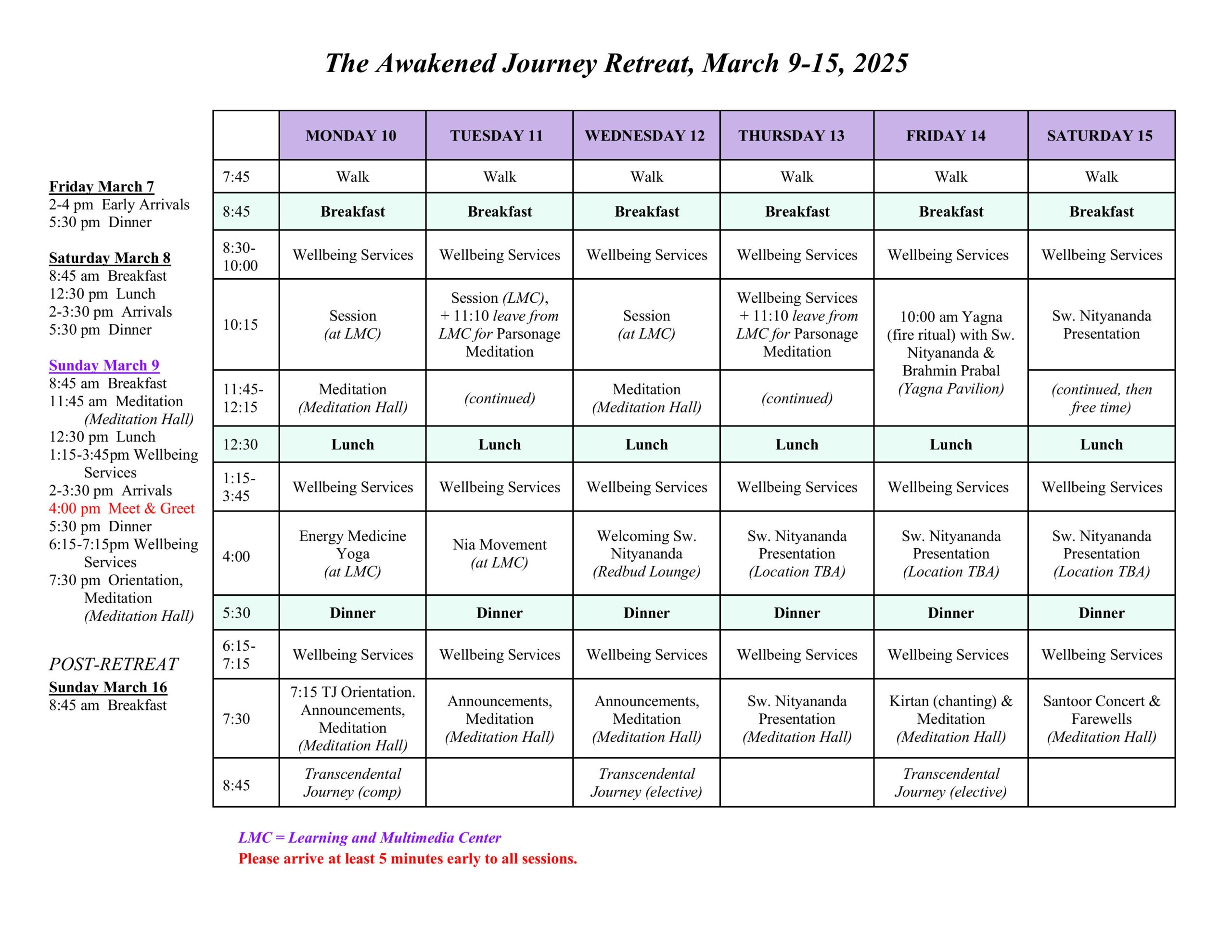 Transformative Wellness Retreat Programs